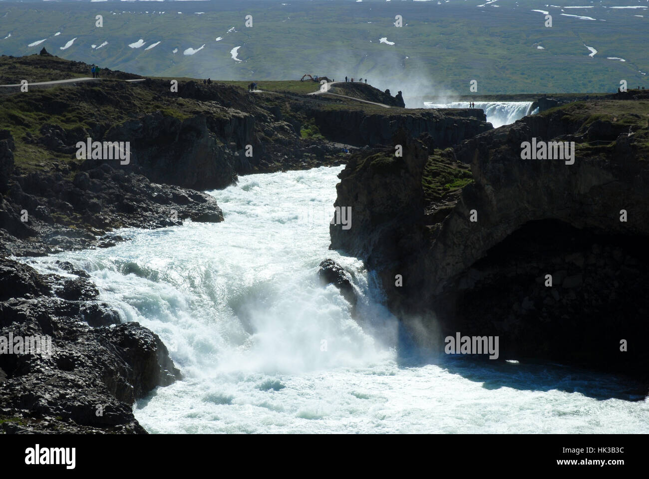 Goðafoss Waterfall, Iceland Stock Photo - Alamy