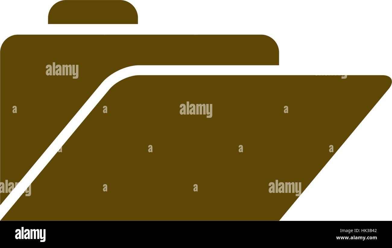 Folder Icon Vector illustration Stock Vector Image & Art - Alamy