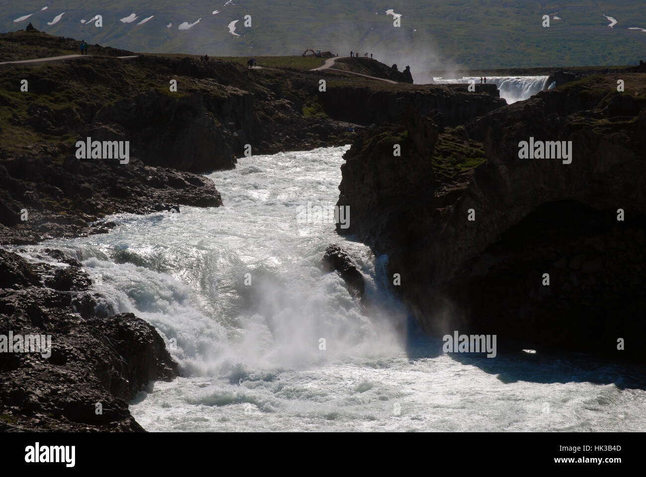 Goðafoss Waterfall, Iceland Stock Photo - Alamy