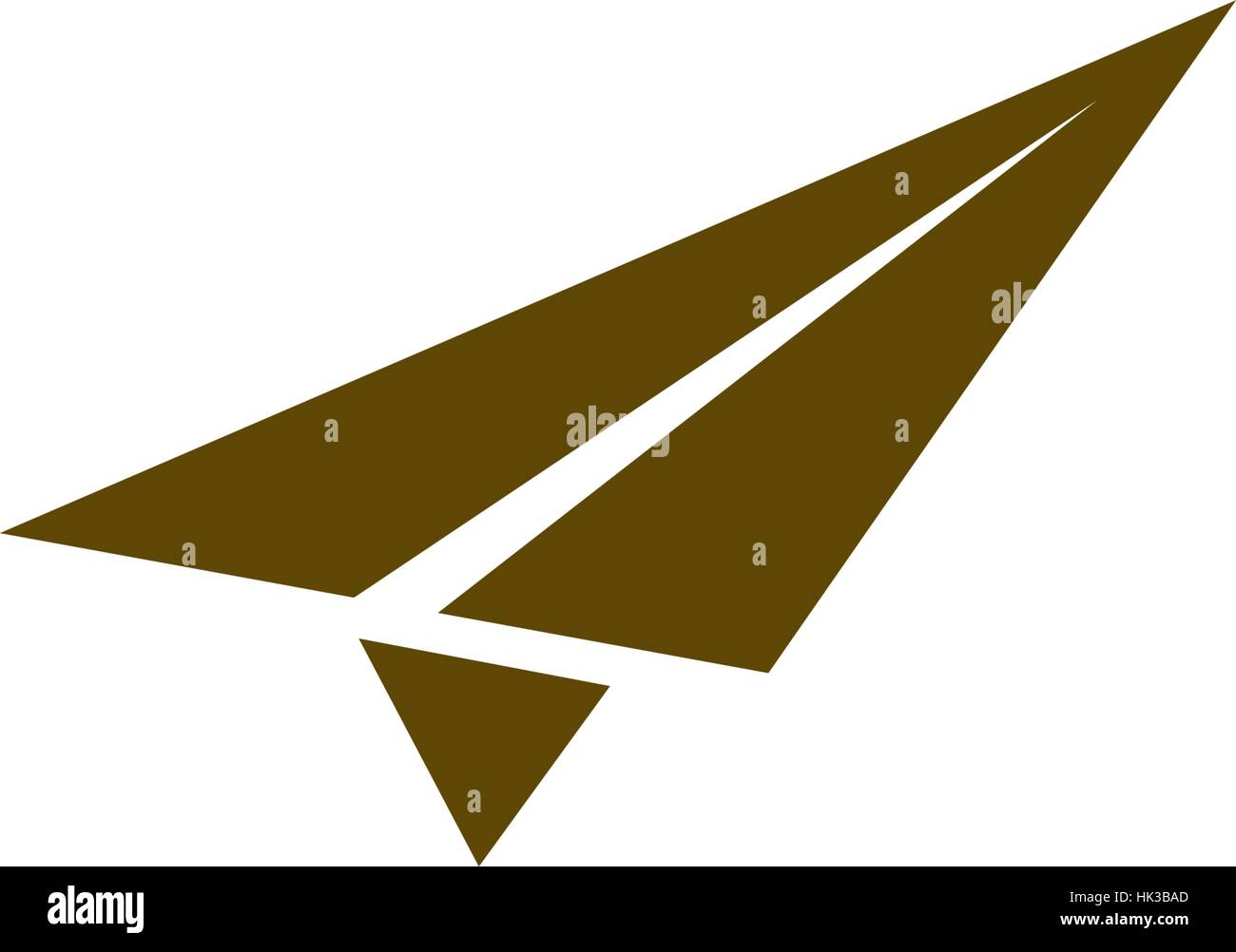 Paper airplane icon Stock Vector Image & Art - Alamy