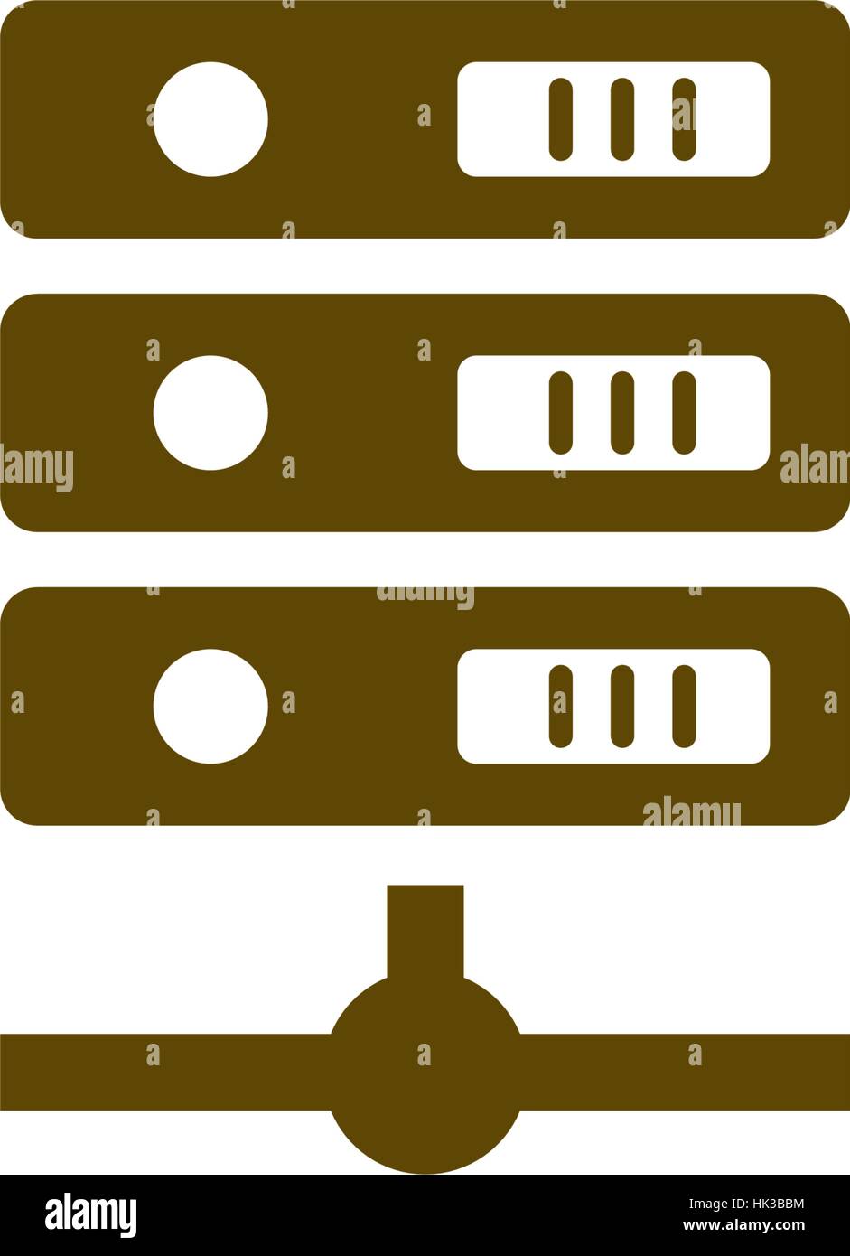Computer Server icon, vector illustration Stock Vector Image & Art - Alamy