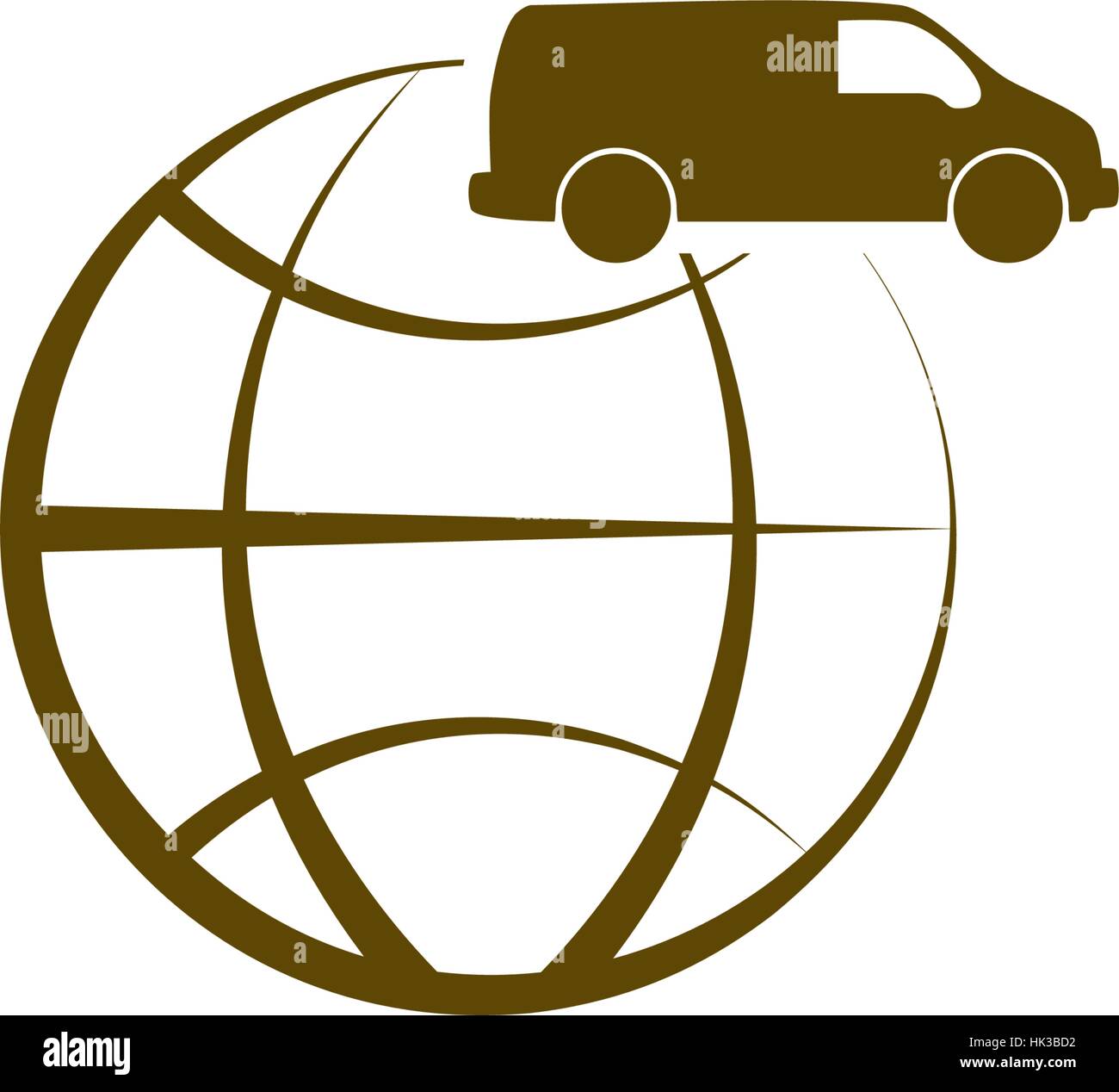 Motorized courier Stock Vector Images - Alamy