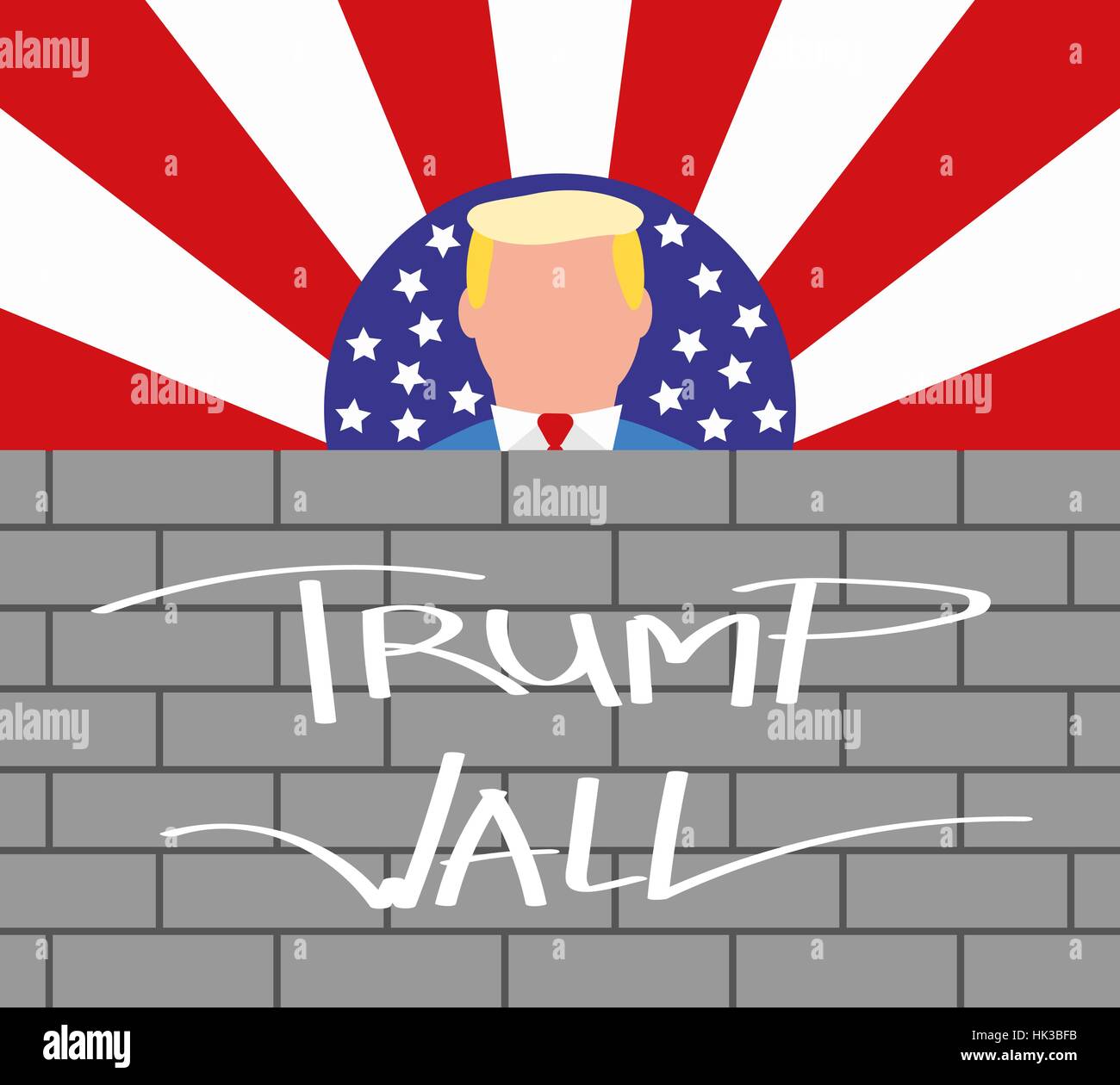 Donald trump mexico border control hi-res stock photography and images ...