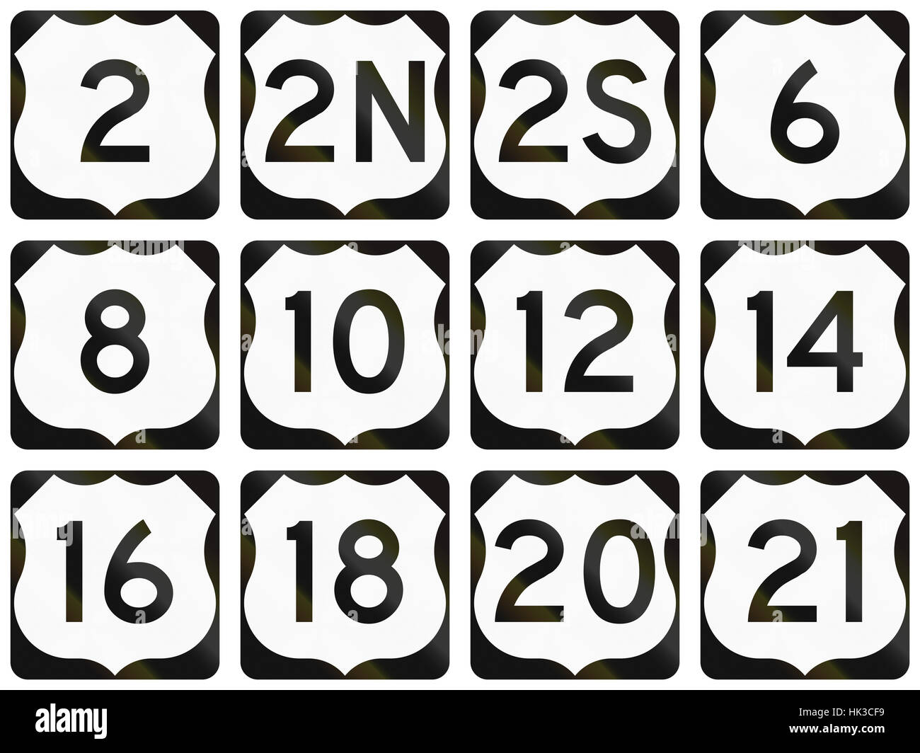 Number 21 route hi-res stock photography and images - Alamy