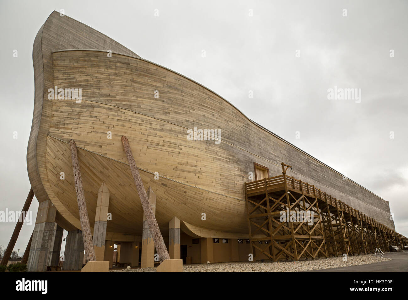 Williamstown, Kentucky - The Ark Encounter, a full-sized model of Noah ...