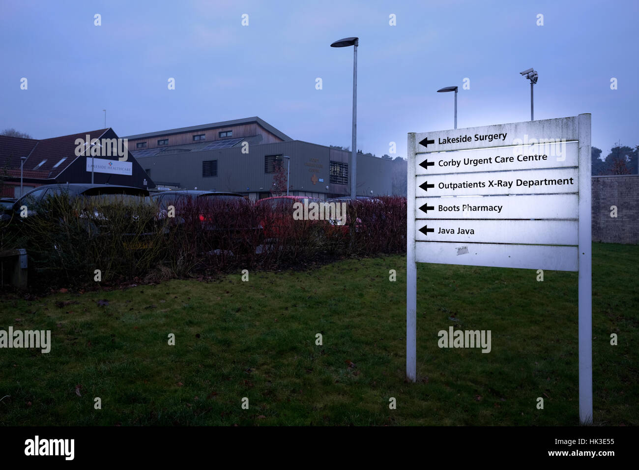 Willowbrook health centre, Corby Stock Photo - Alamy