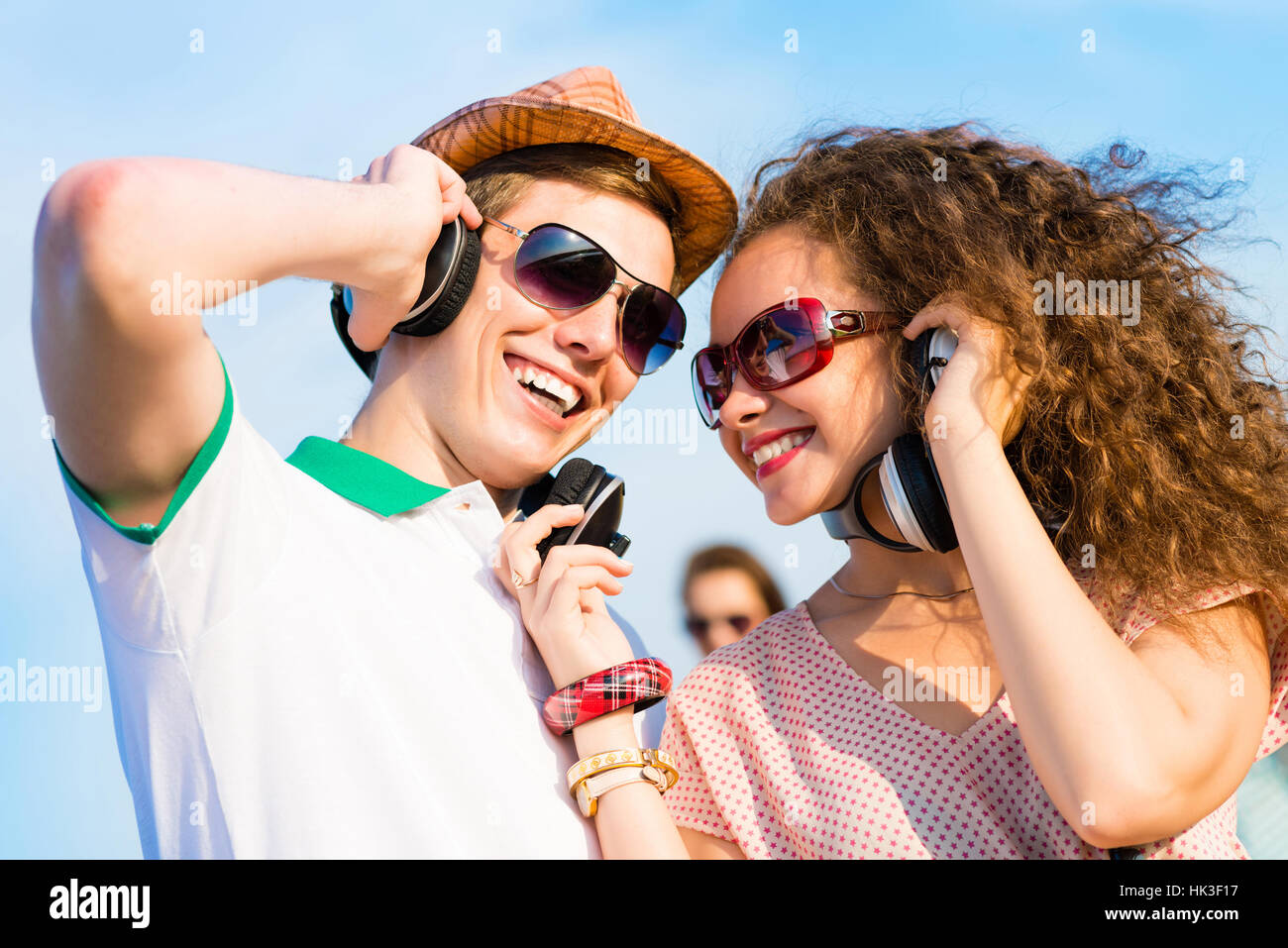 Female friends shouting standing hi-res stock photography and images ...