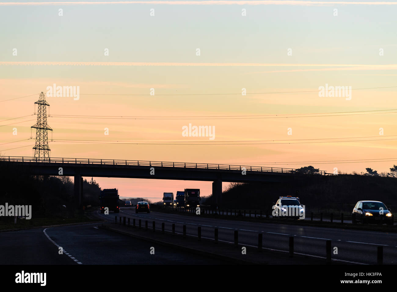 Morning daybreak hi-res stock photography and images - Alamy