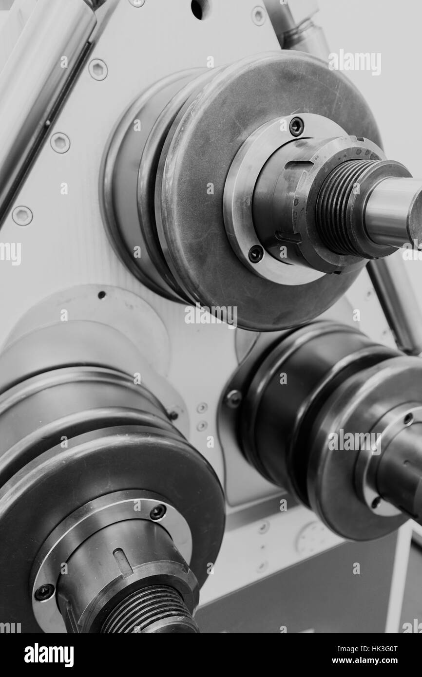 Lathe machining Black and White Stock Photos & Images - Alamy