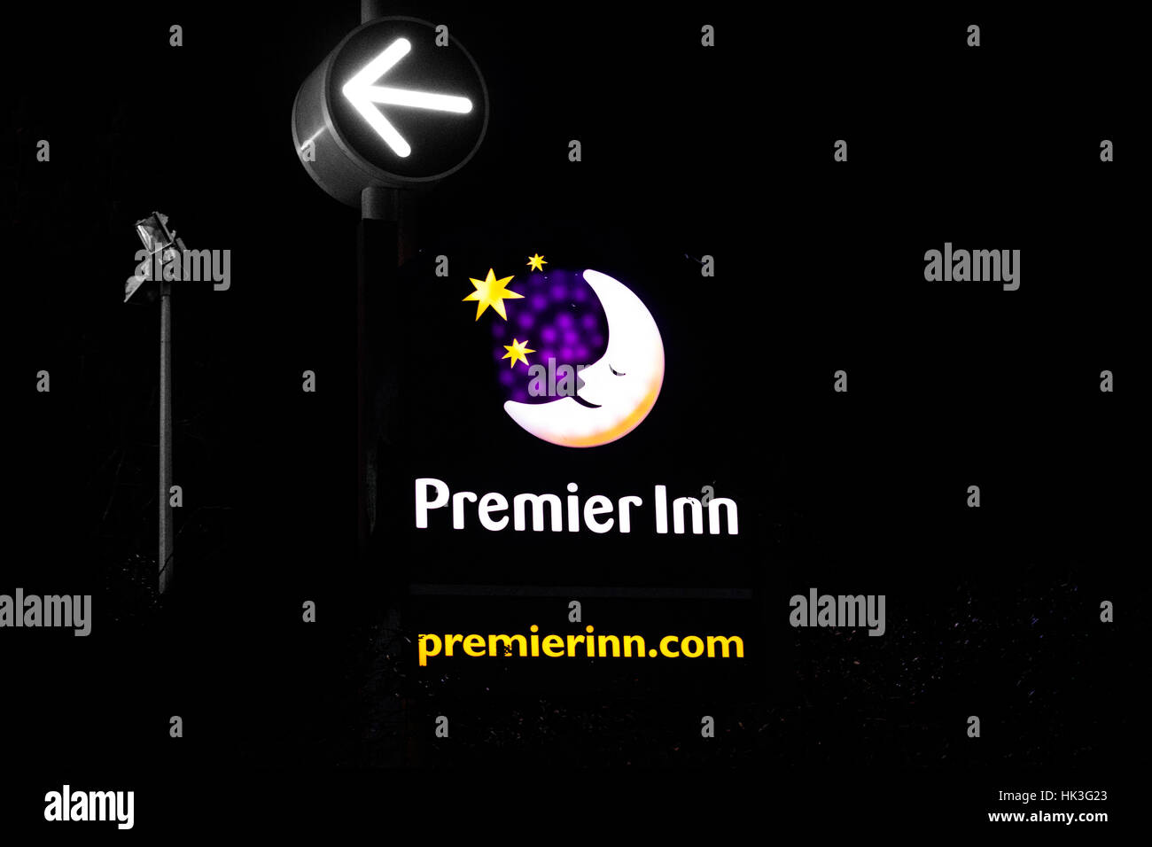 Premier Inn, Fraddon, Cornwall Stock Photo - Alamy