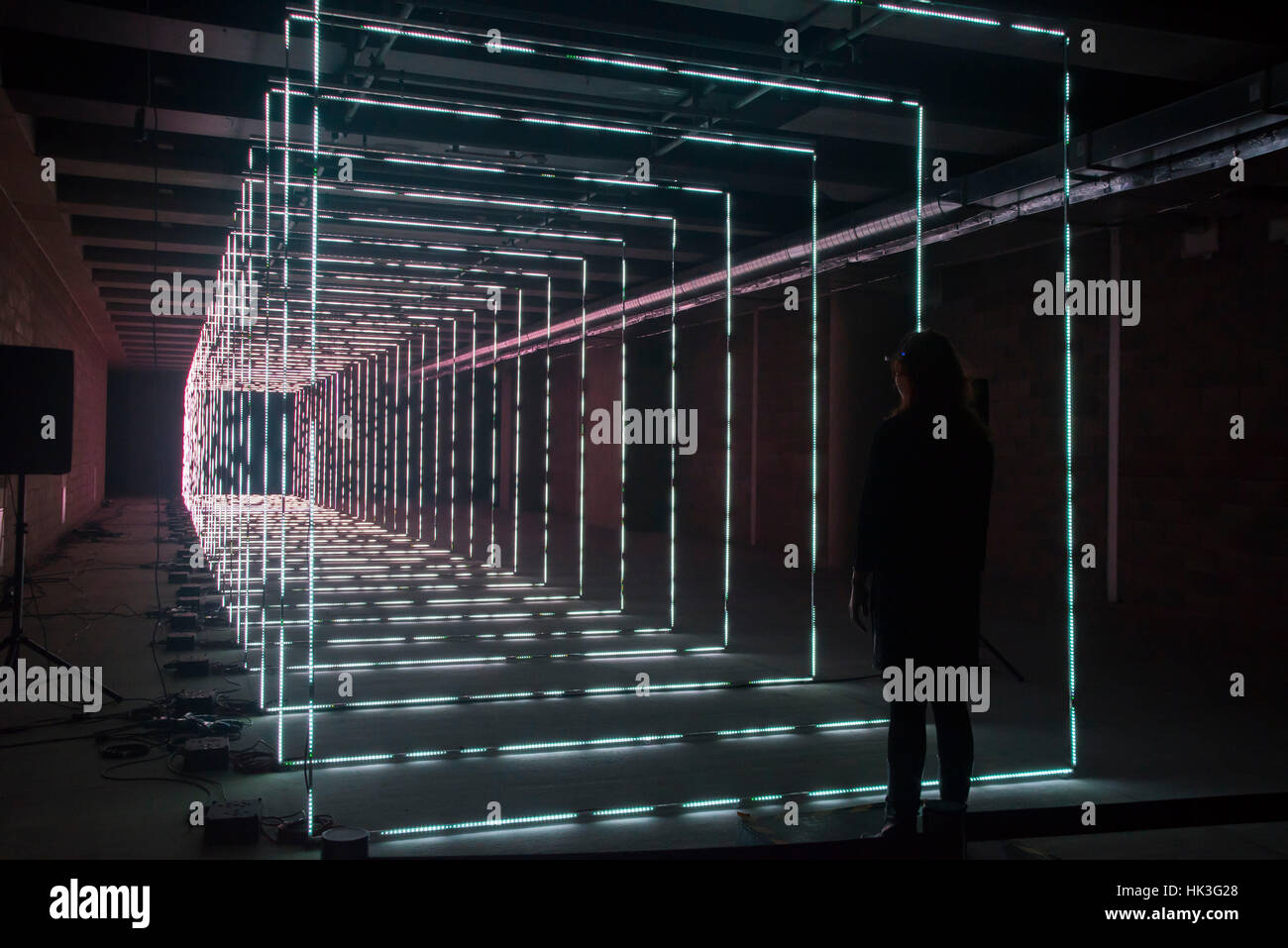 Interactive led sculpture hi-res stock photography and images - Alamy