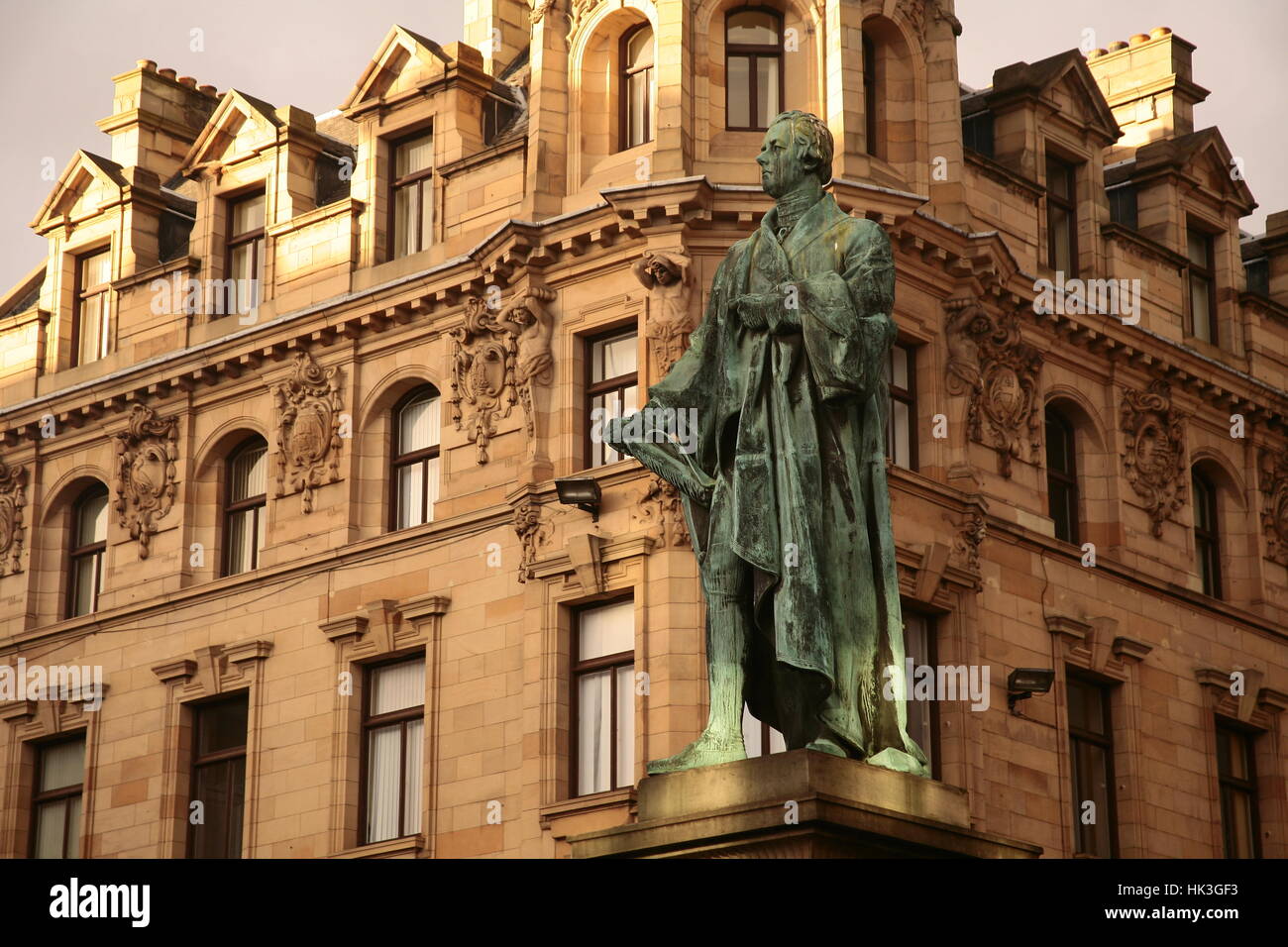 Statue of king george iv in edinburgh hi-res stock photography and ...