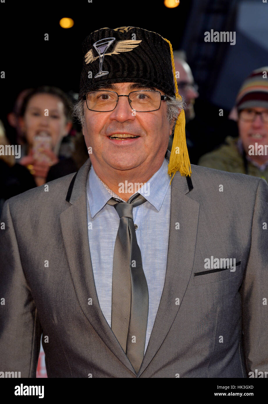 Danny Baker attending the National Television Awards 2017 at the O2 ...
