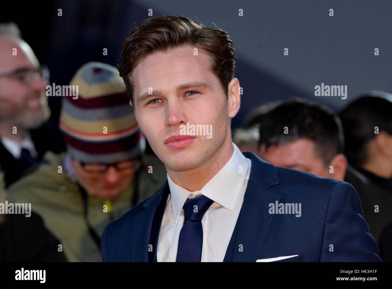 Danny Walters attending the National Television Awards 2017 at the O2 ...