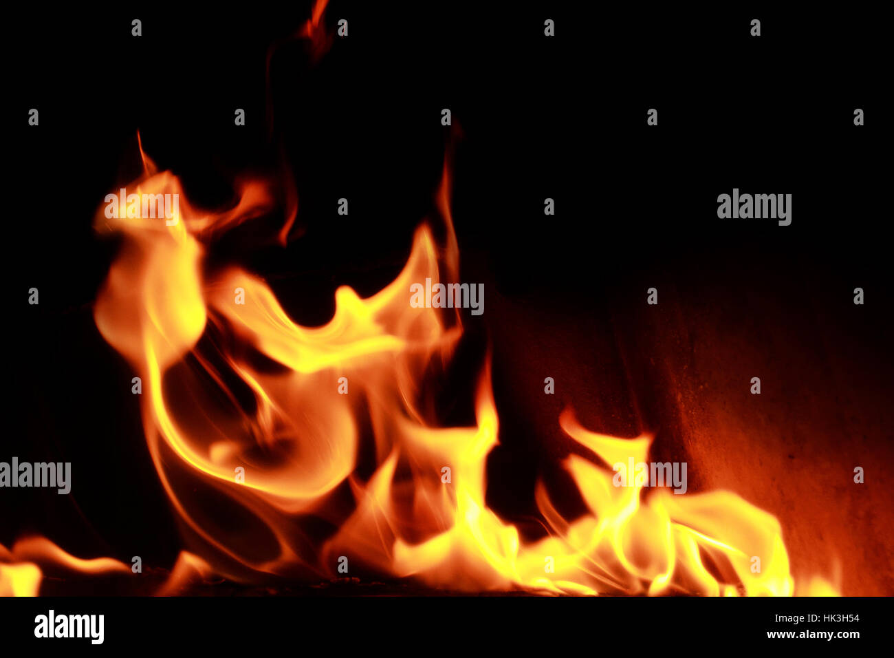 danger, reflection, fire, conflagration, flame, flames, warn, yellow ...