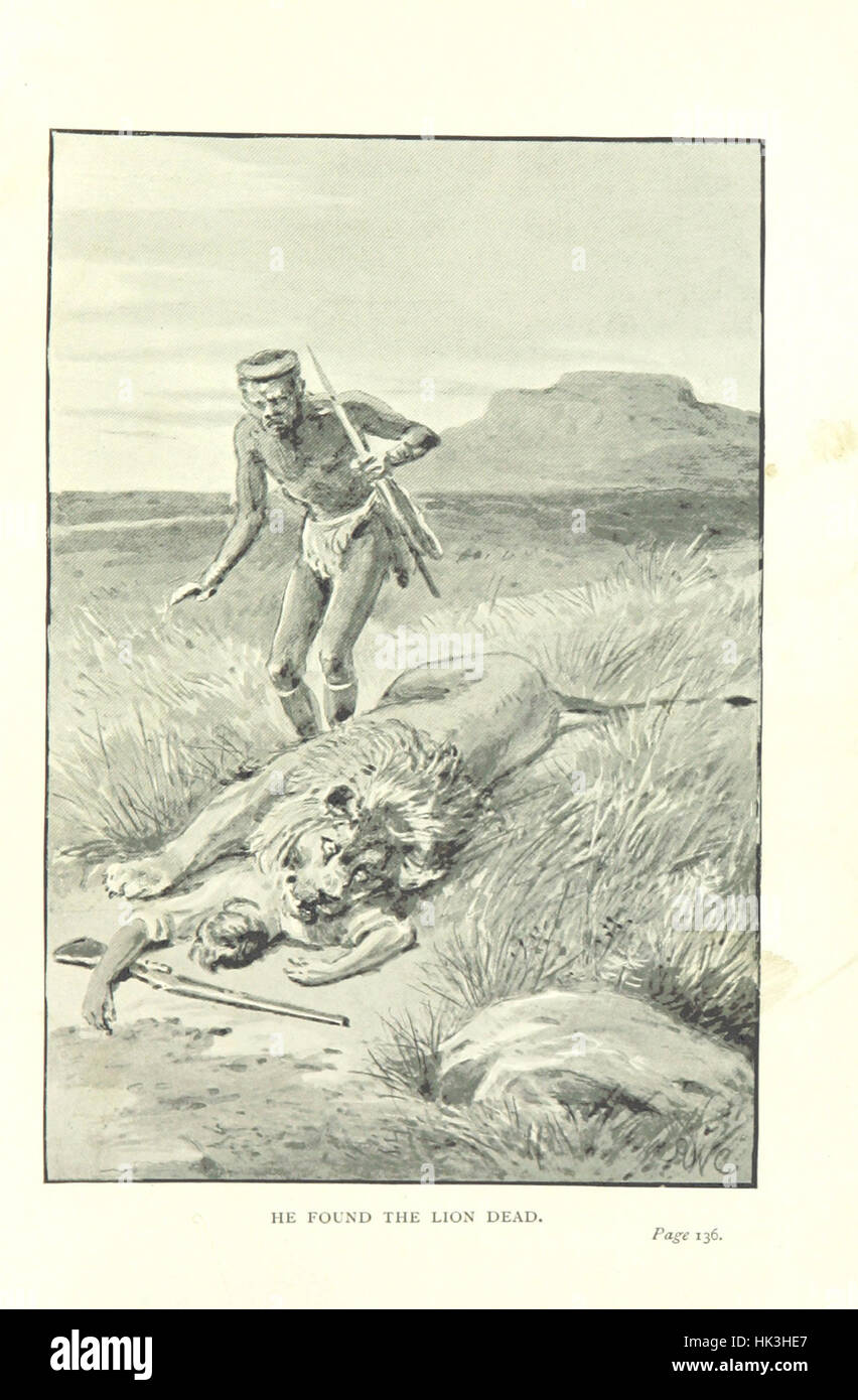 Photograph from 'The White Witch of the Matabele', documenting the ...