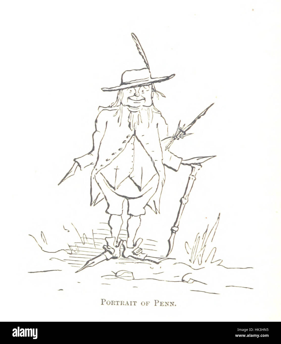 Illustration from 'The Comic History of the United States' presenting a ...