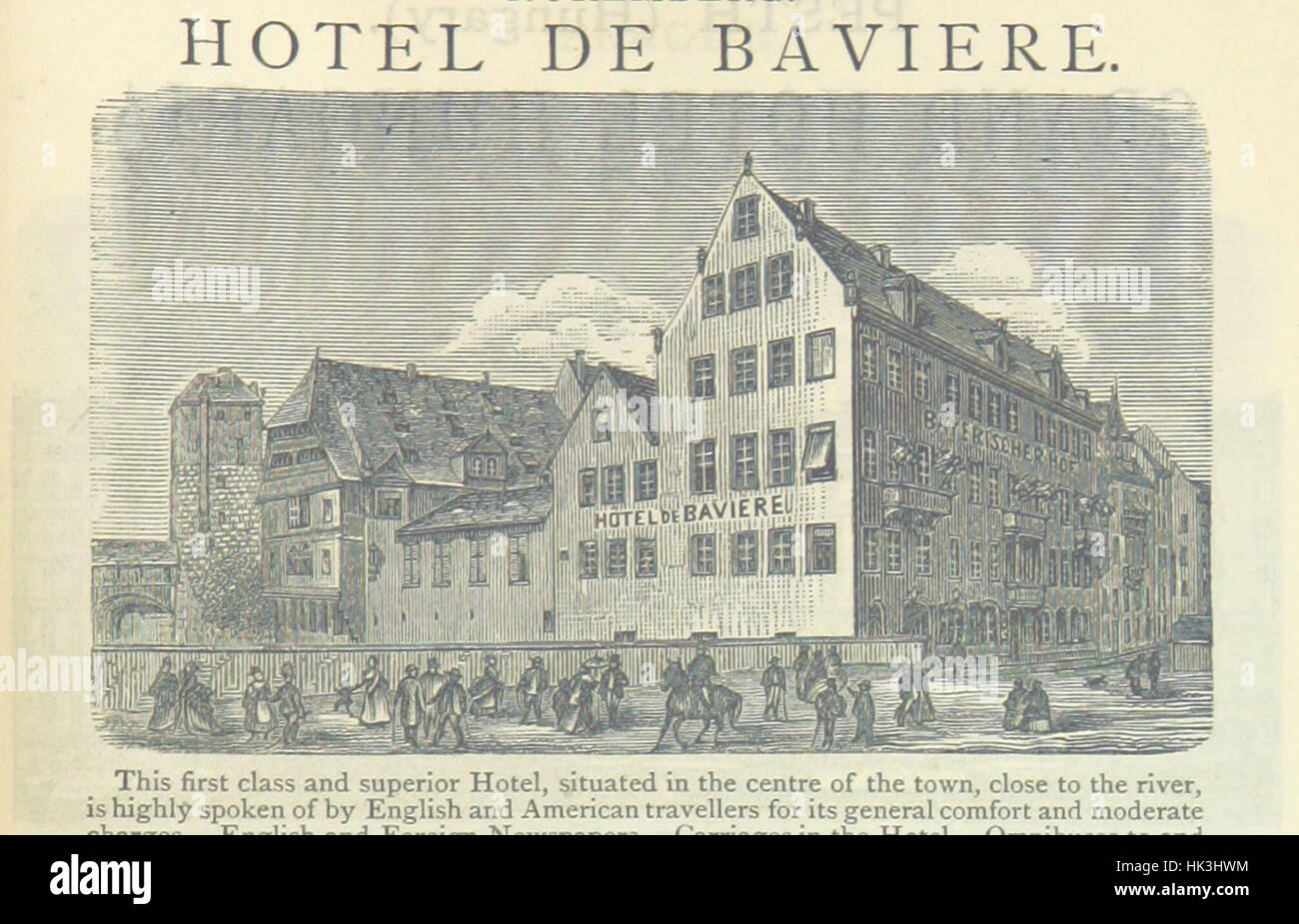 Illustration from 'Appleton's European Guide Book' showing maps and ...