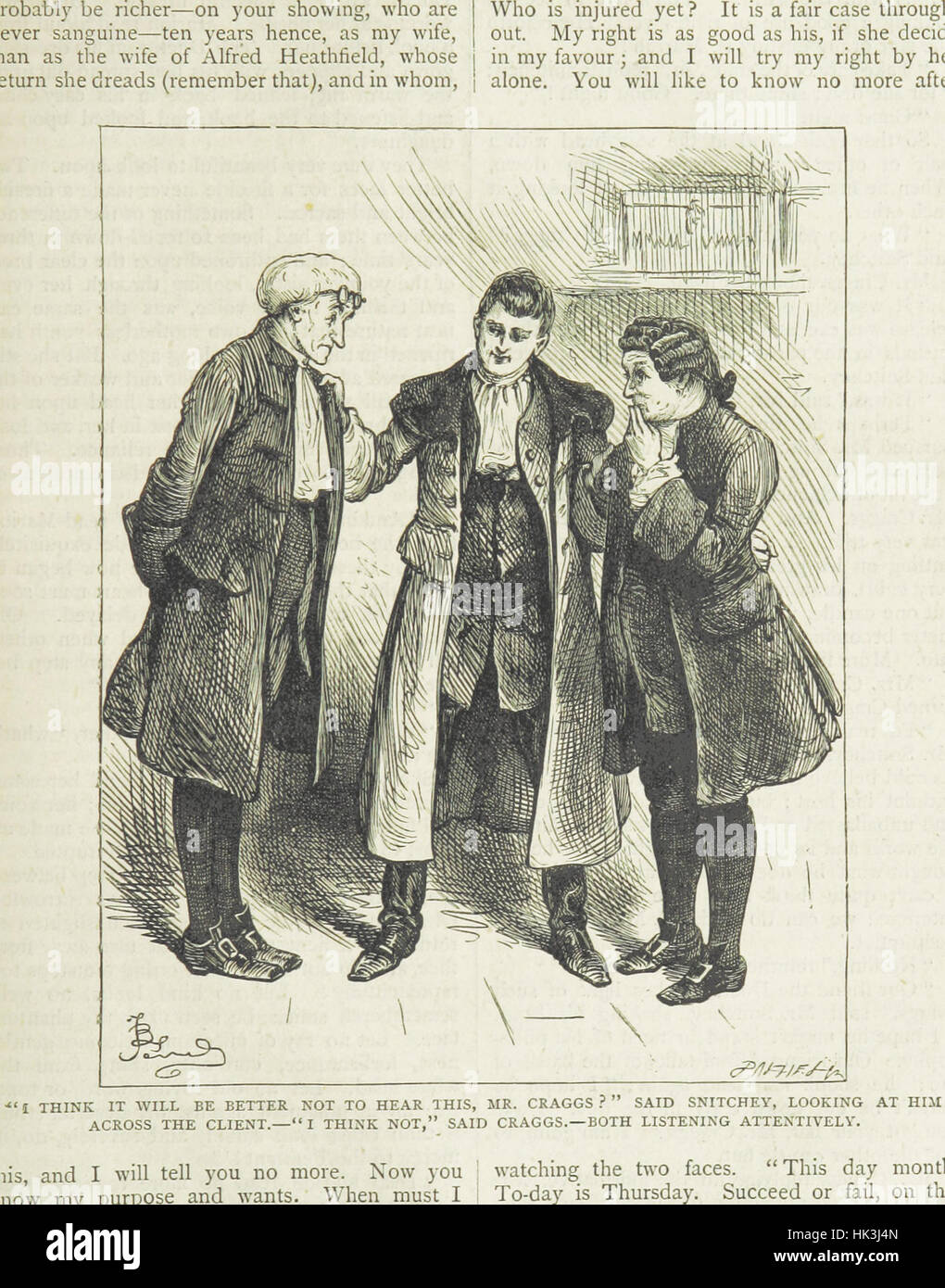 An illustration from 'The Works of Charles Dickens,' depicting scenes ...