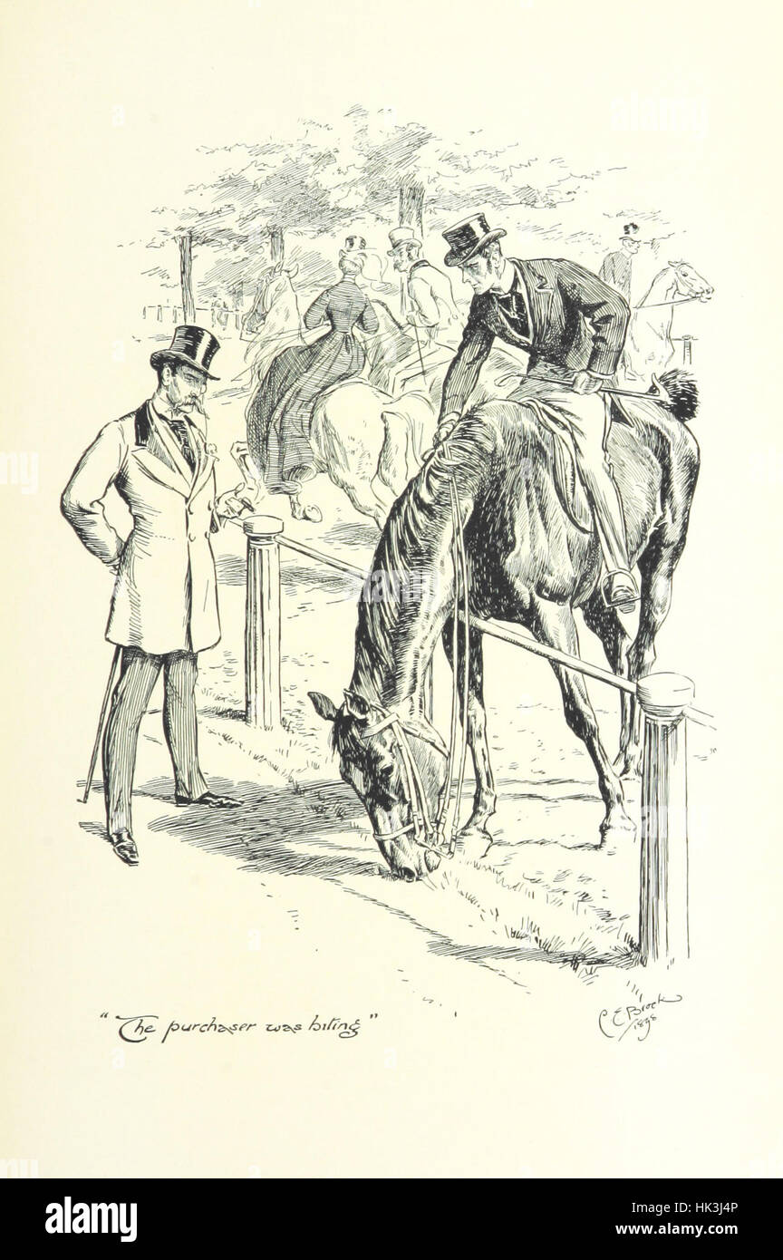 Photograph from 'The Works of G. J. Whyte-Melville', showing an ...