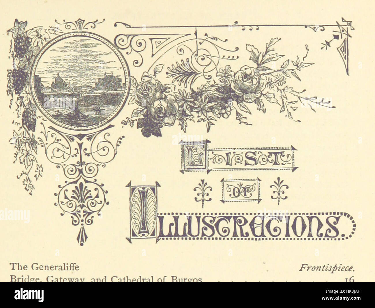 Illustration from 'The Alhambra and the Kremlin', contrasting two ...