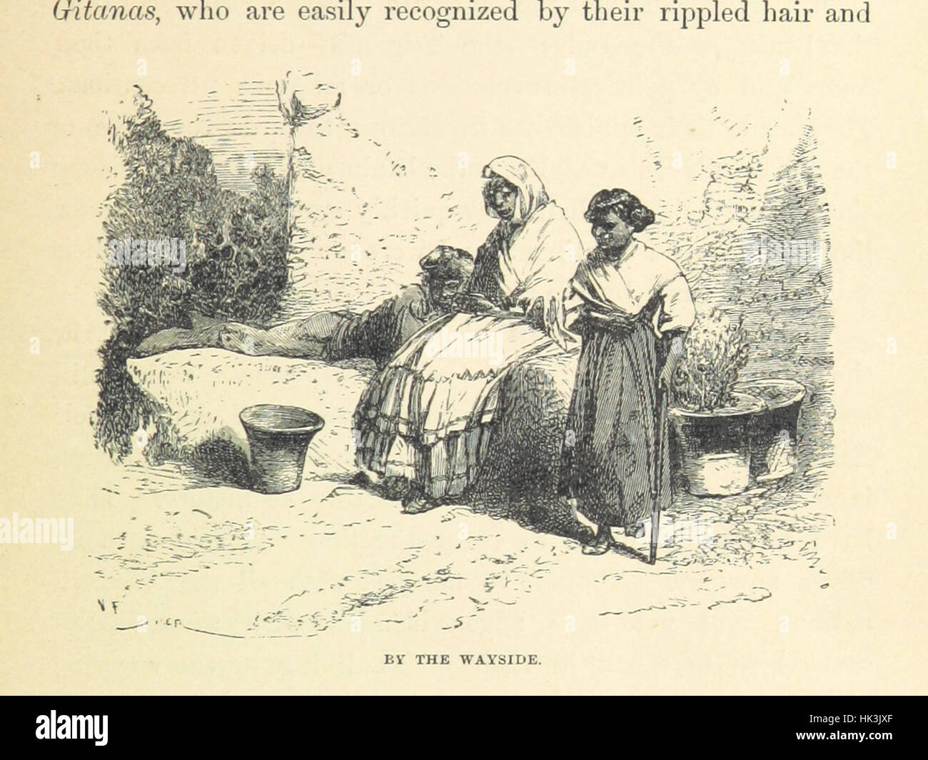 Image from 'Spain and its People' depicting aspects of Spanish culture ...