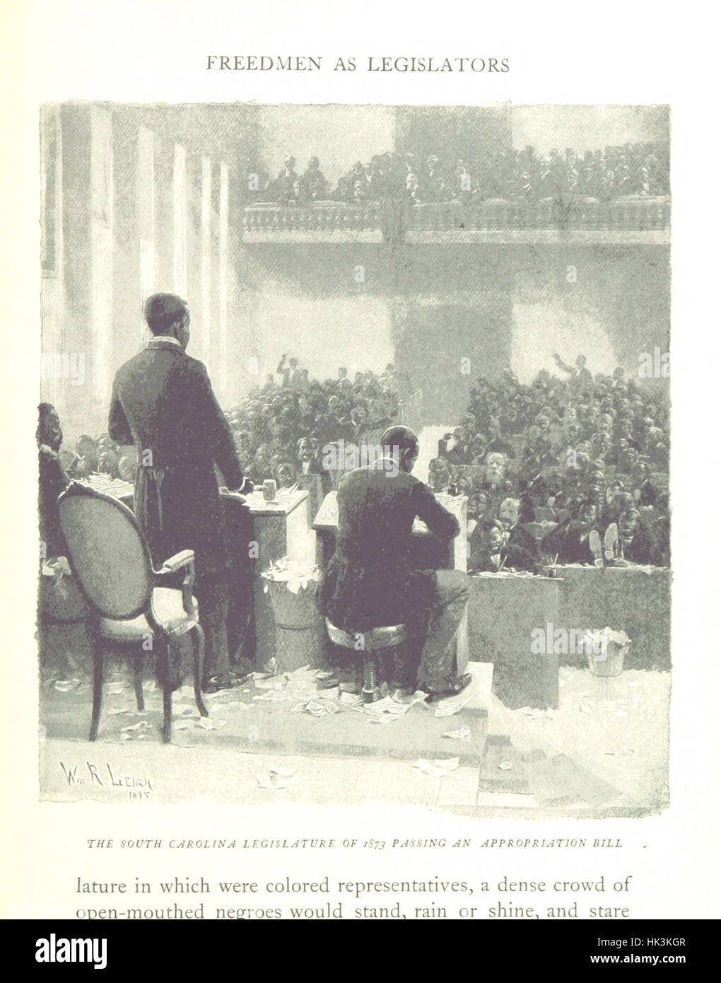 A page from 'The History of the Last Quarter-Century in the United ...