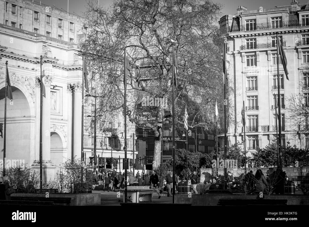 Beautiful model in London Stock Photo - Alamy