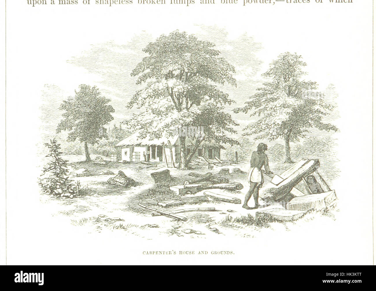 The image from page 154 of 'Rural Life in Bengal' depicts scenes from ...