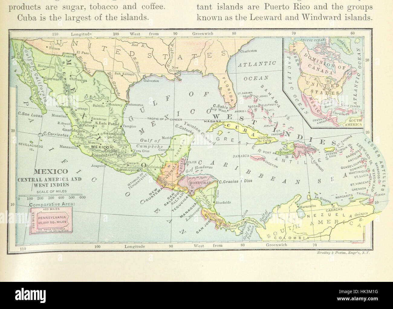 Illustration from 'Elements of Geography,' page 155, showcasing ...