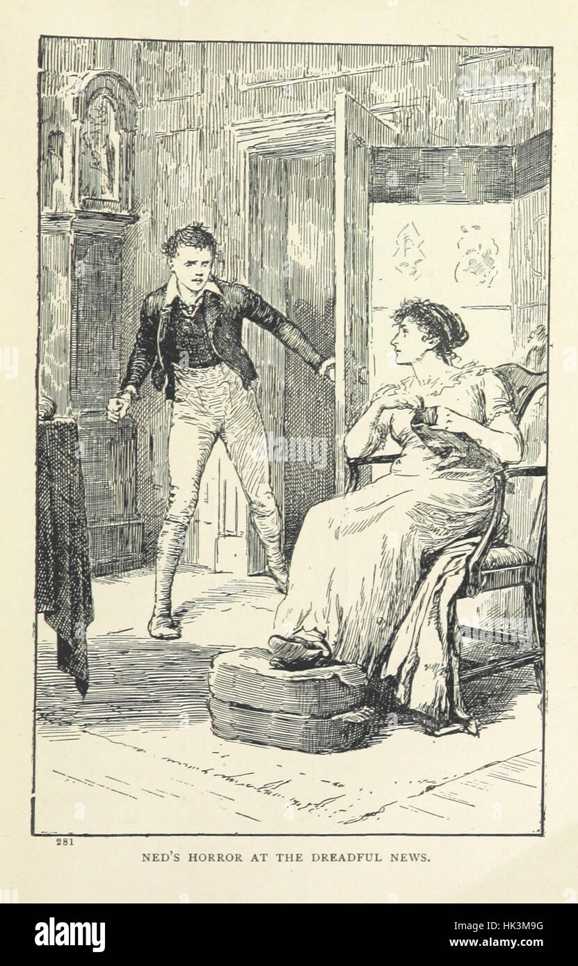 Image from page 155 of 'Through the Fray', telling the story of the ...