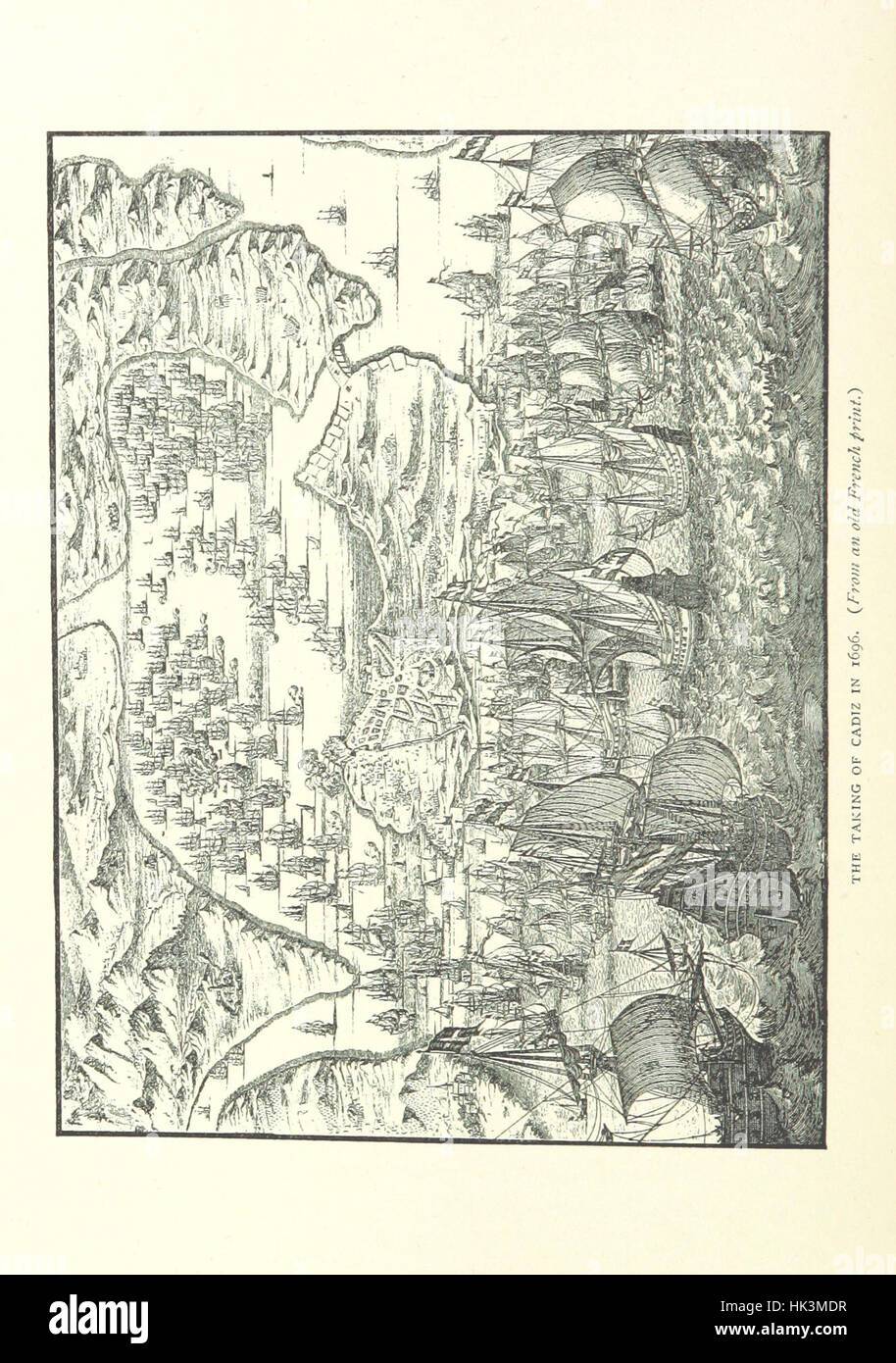 An illustration from 'The Building of the Empire', detailing England's ...
