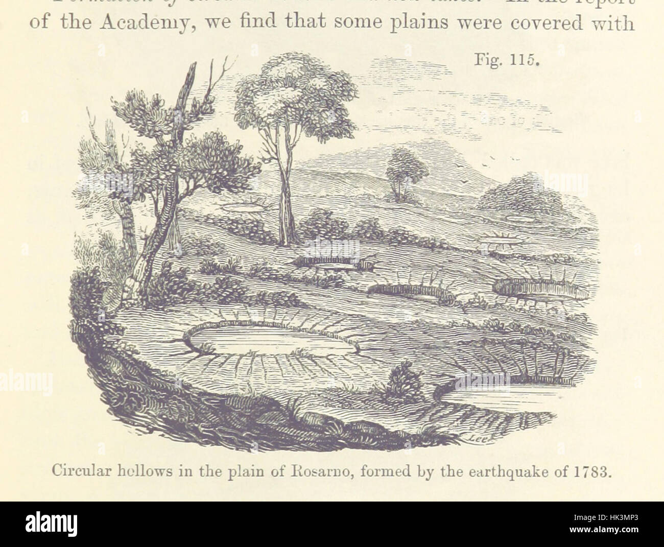 The image shows a page from 'Principles of Geology', presenting ...