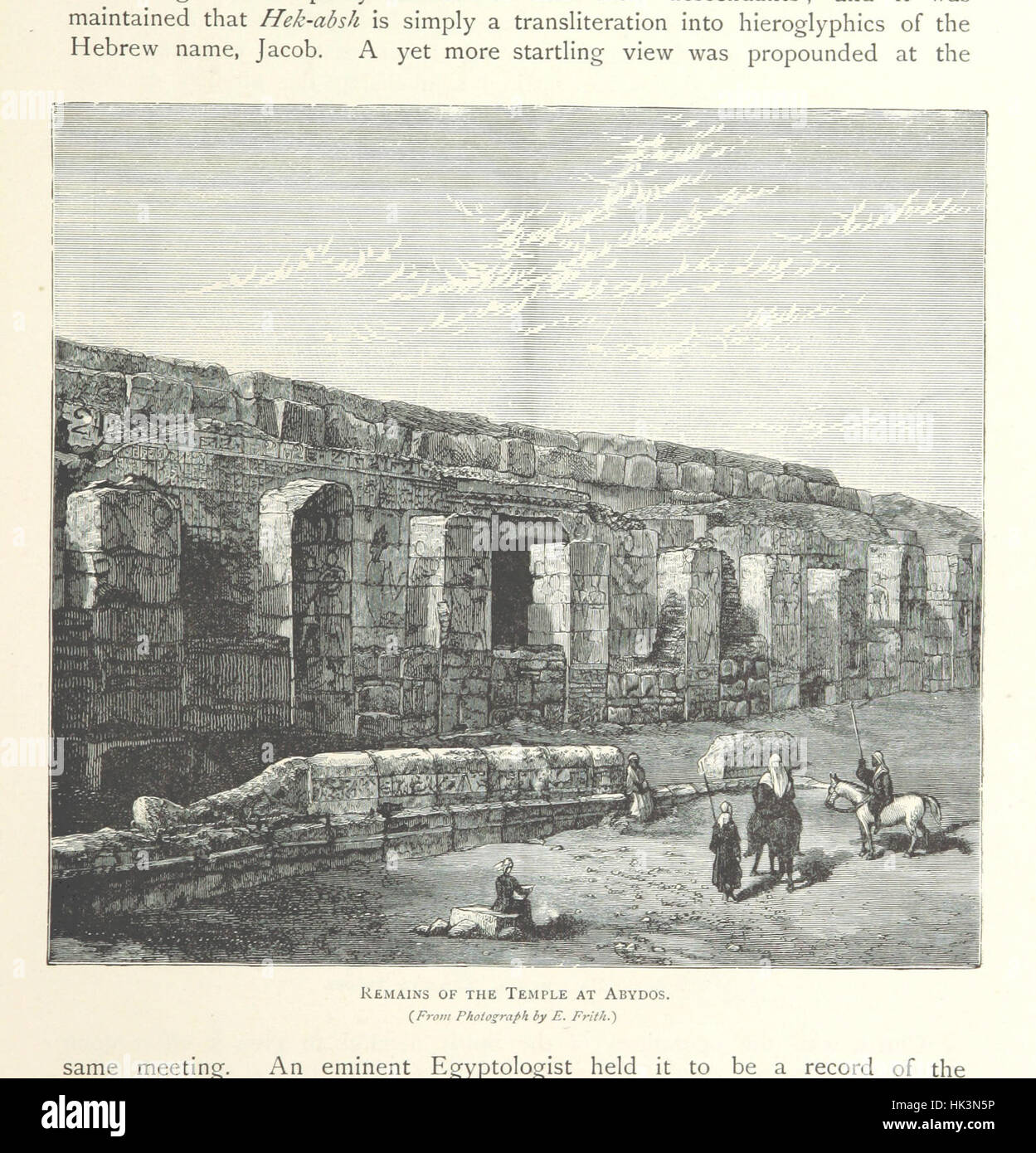 Image from 'The Land of the Pharaohs', detailing ancient Egypt and its ...