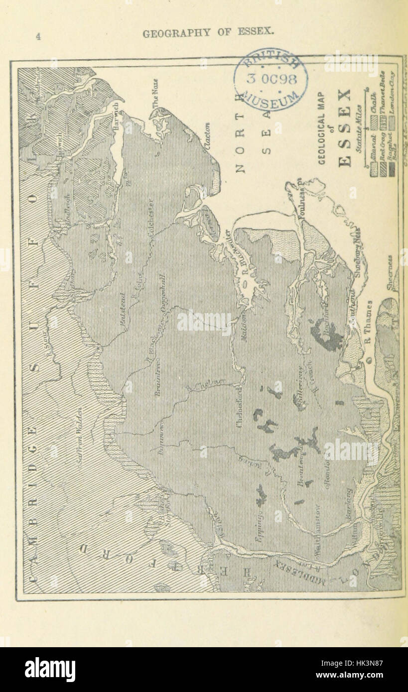 Illustration from 'Essex: Its Geography and History', showing ...
