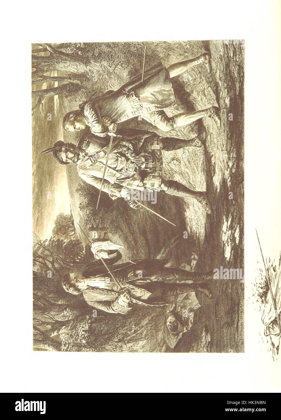The image from 'Famous Names in Fiction' presents notable fictional ...