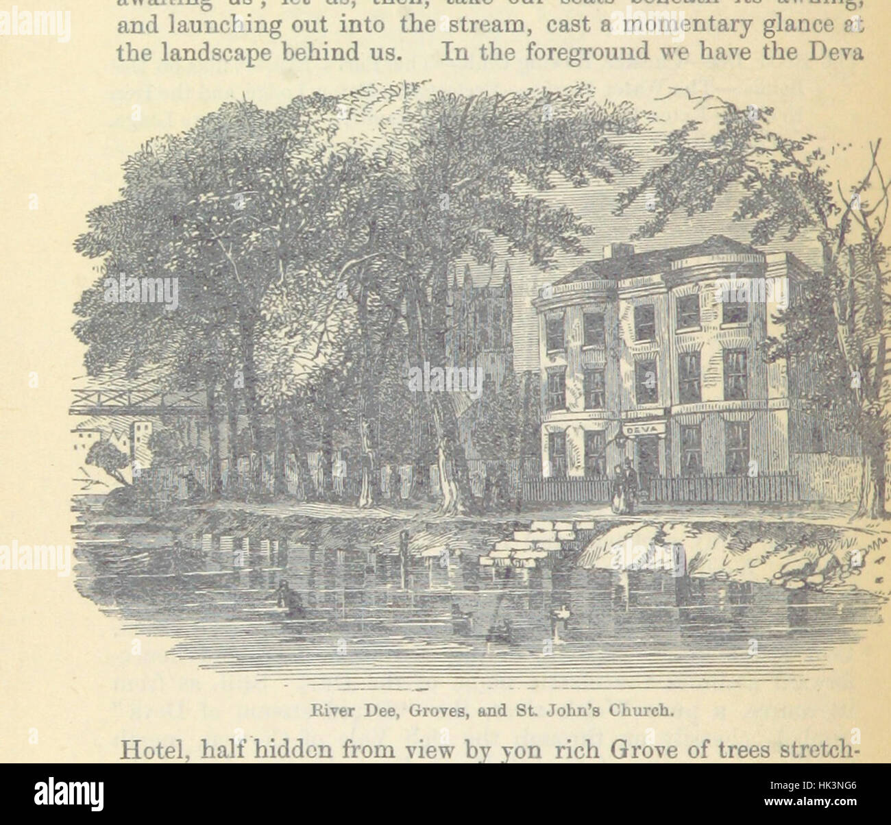 Photograph from 'The Stranger's Handbook to Chester,' a guidebook ...