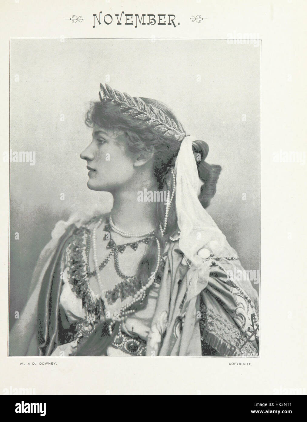 An image from 'The Wilson Barrett Birthday Book,' a gift book ...