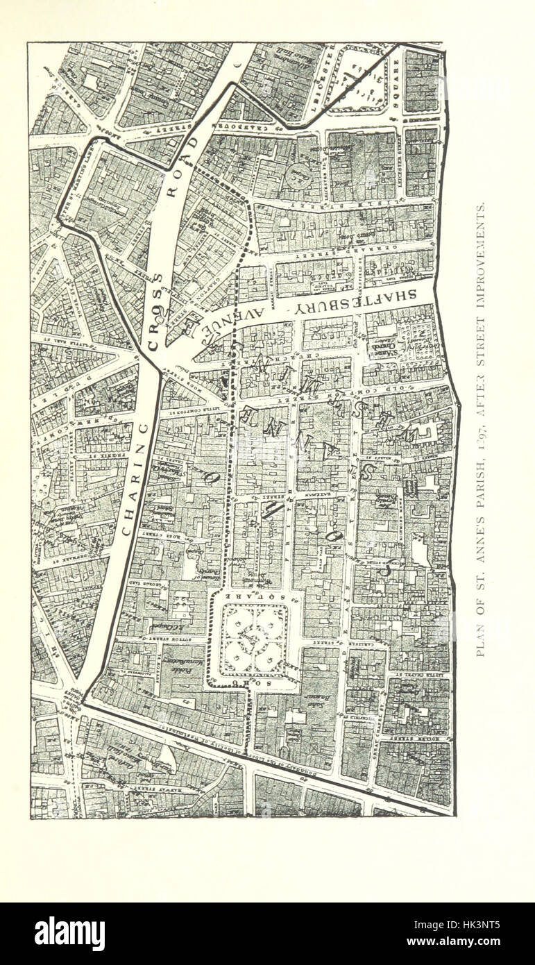 Map london soho hi-res stock photography and images - Alamy