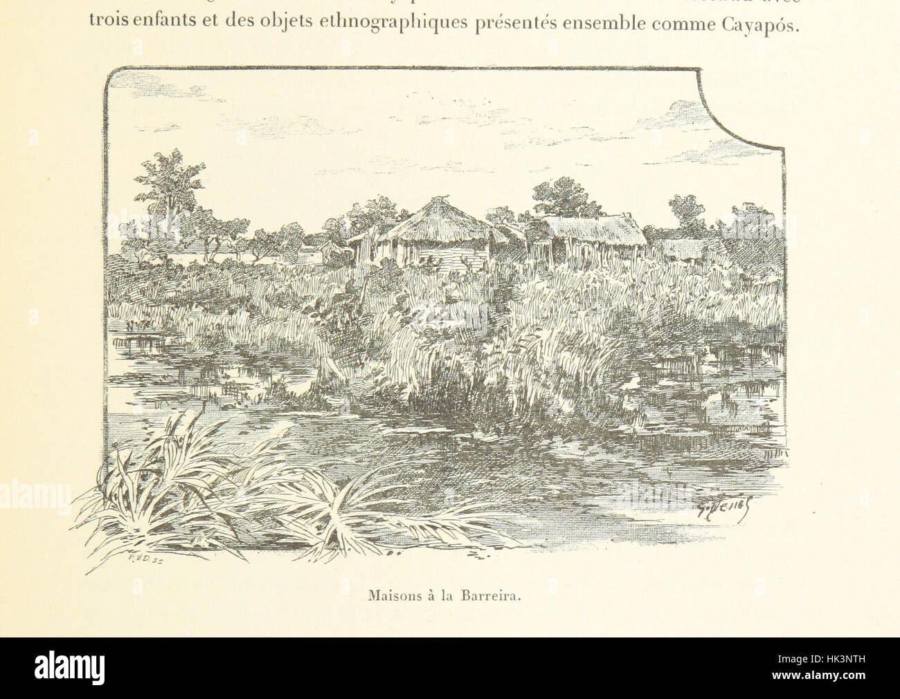 An illustration from 'Voyage au Tocantins-Araguaya', documenting an ...