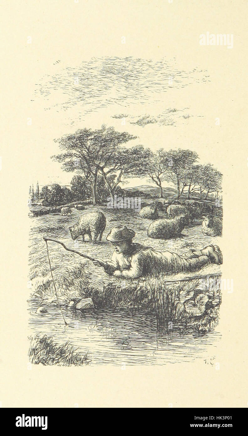 Illustration from 'Pen and Pencil Pictures from the Poets', featuring ...