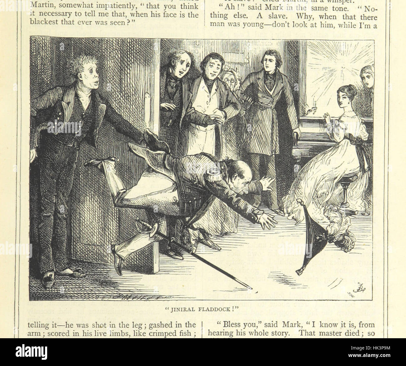 Illustration from 'The Works of Charles Dickens', depicting scenes and ...