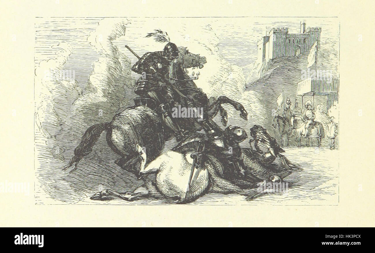 An illustration from 'Favourite English Poems and Poets', featuring a ...