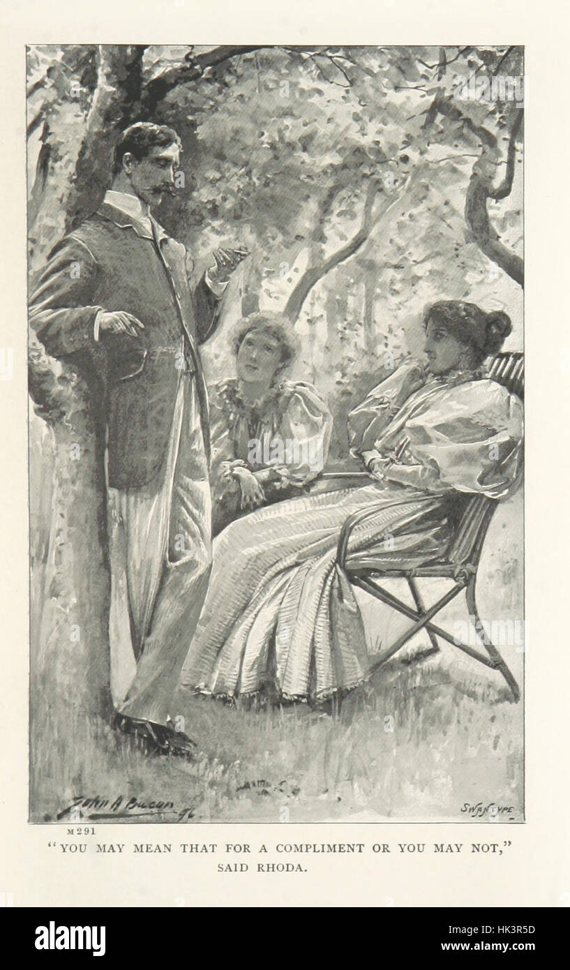 Image taken from page 167 of 'A Girl's Loyalty,' featuring a scene ...