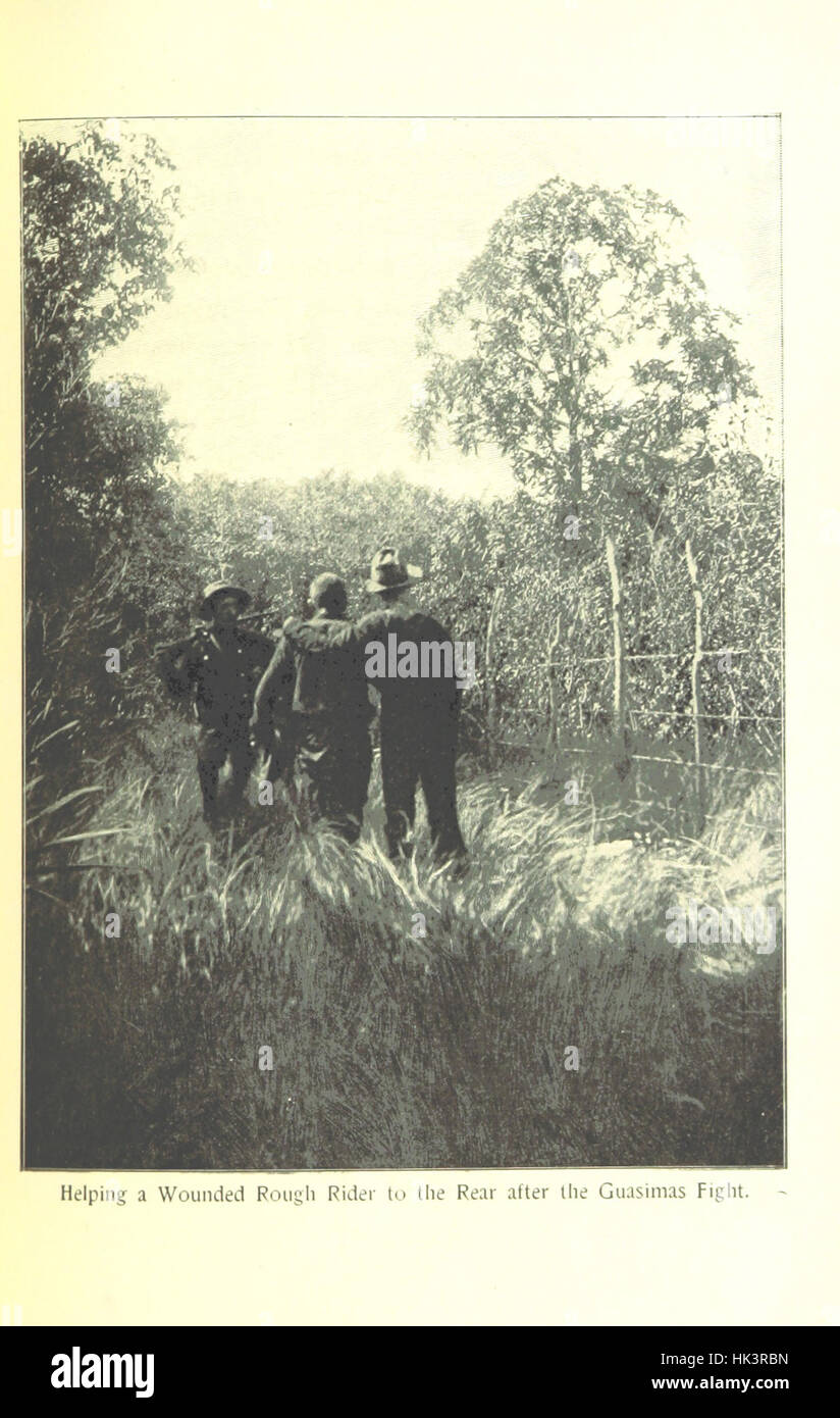 An image from 'The Rough Riders,' featuring illustrations from the book ...