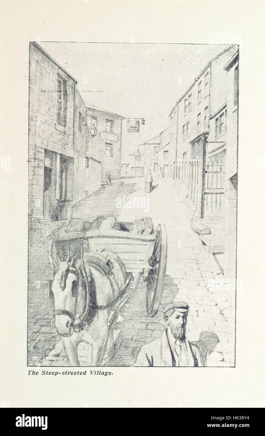 Illustration from 'By Moor and Fell,' featuring landscapes and folklore ...