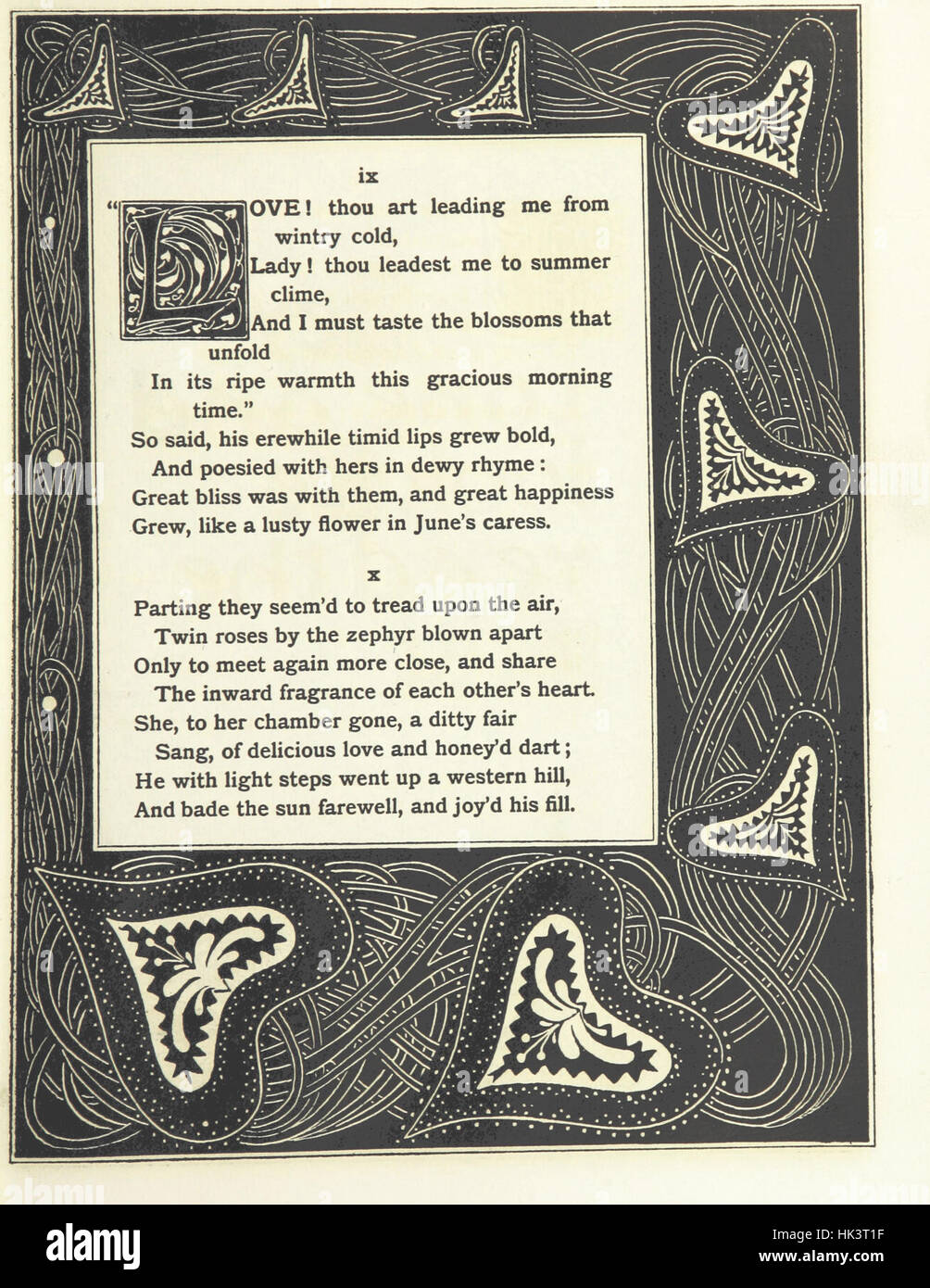 Illustration from 'Isabella, or The Pot of Basil', showcasing the ...