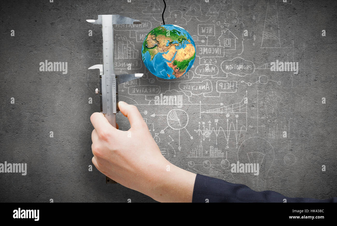 Earth measuring hi-res stock photography and images - Alamy