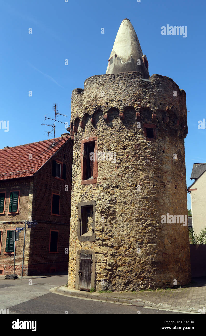 tower, ruins, gothically, salvage, watchtower, wehrturm, sptgotisch ...