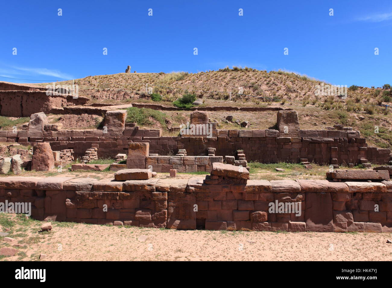 temple, ruins, world cultural heritage, pyramids, bolivia, incas ...